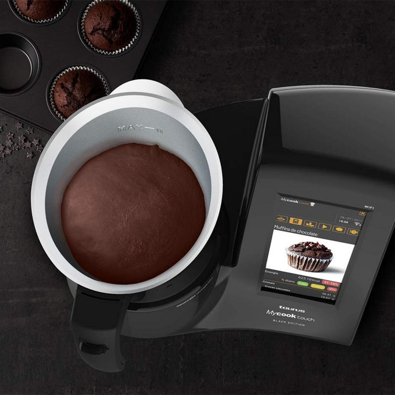 Taurus Mycook Touch Black Edition Robot de Cocina Inteligente ...