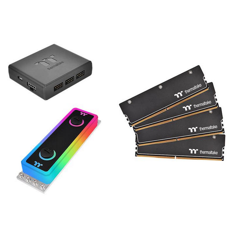 Thermaltake WaterRam RGB Liquid Cooling Memory DDR4 3200 PC4-25600 32GB ...