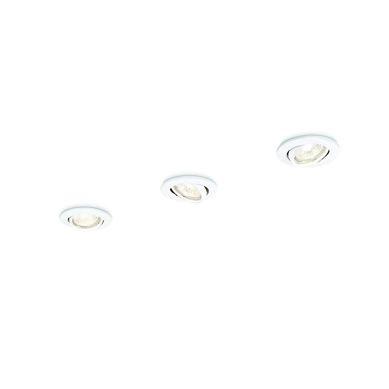 Philips 59243/31/E7 Spot lumineux encastrable Blanc GU10 | PcComponentes.fr