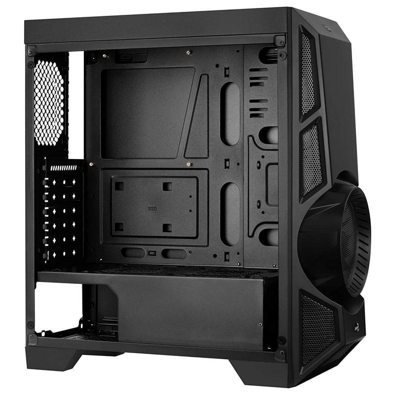 Aerocool AeroEngine RGB Cristal Templado USB 3.0 Negra | PcComponentes.com