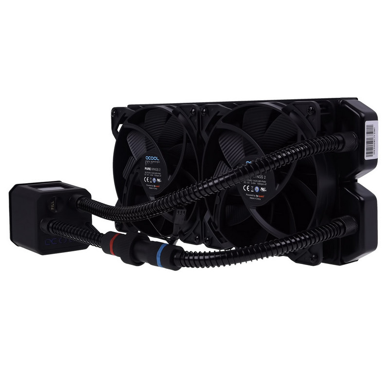 Alphacool Eisbaer 280 CPU Refrigeración Líquida Negro