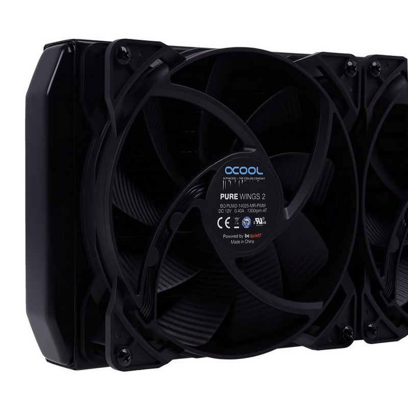 Alphacool Eisbaer 280 CPU Refrigeración Líquida Negro