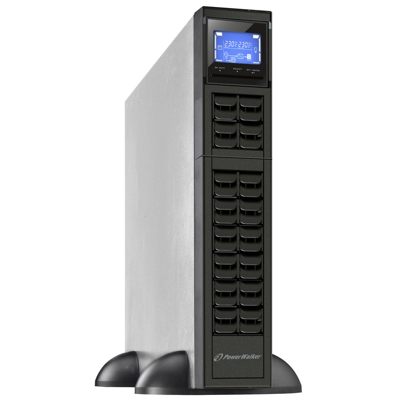 Onduleur/onduleur PowerWalker VFI 1000 CRM LCD 1000 VA | PcComponentes.fr