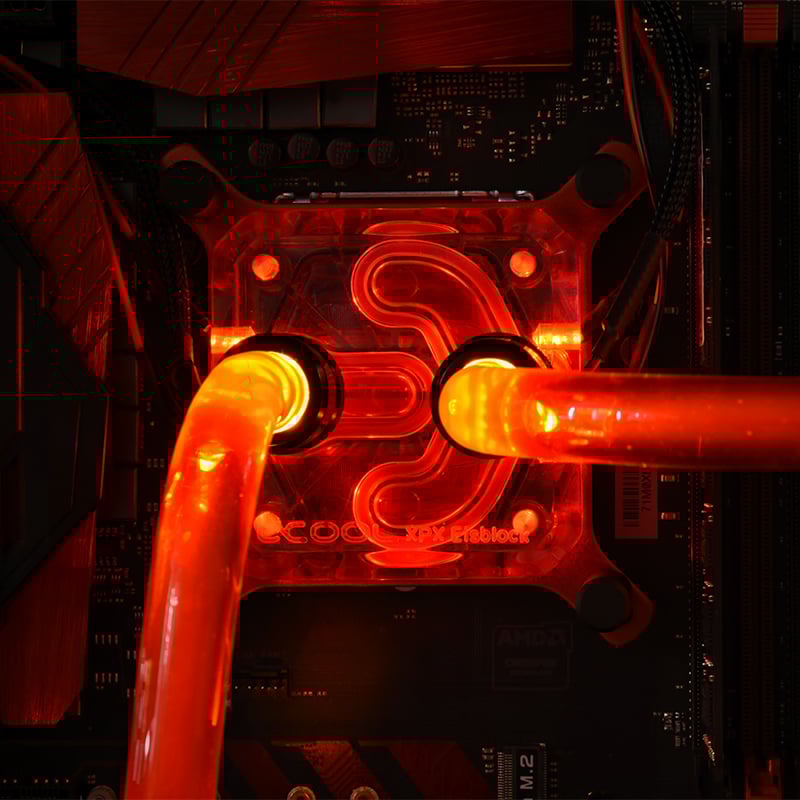 Alphacool CPU Ice Block XPX Intel/AMD Polished Clear Version ...