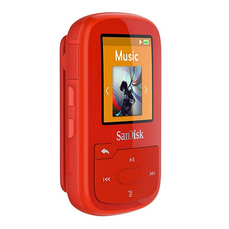 SanDisk Clip Sport Plus MP3 16GB Rojo | PcComponentes.com