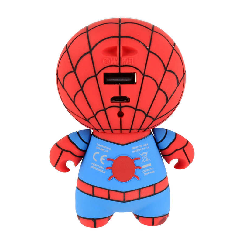 Lazerbuilt Marvel Kawaii Powerbank 2600 mAh Spider-Man | PcComponentes.pt
