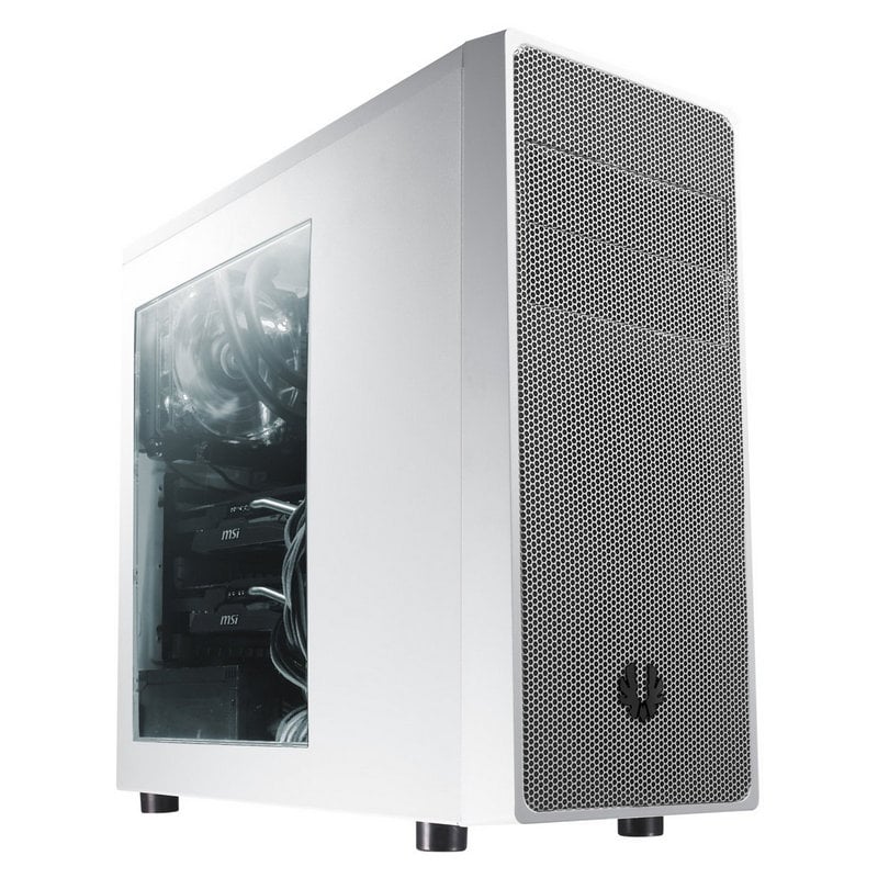 BitFenix Neos USB 3.0 con Ventana Blanca/Plata | PcComponentes.fr
