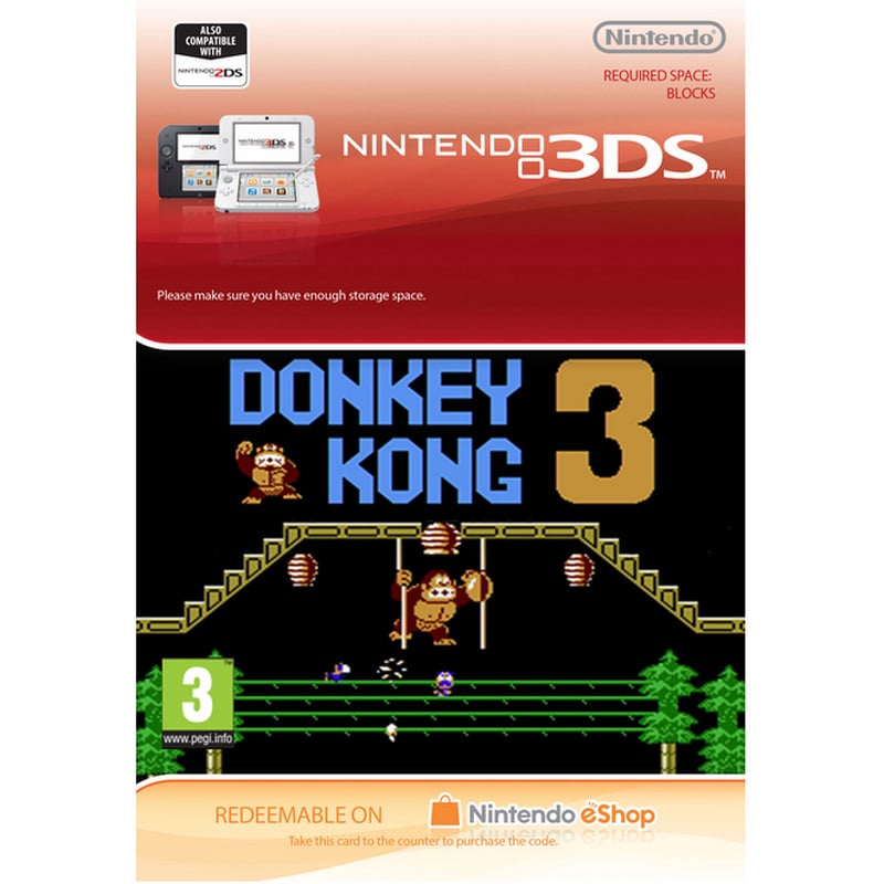 Donkey Kong 3 VC Nintendo 3DS Nintendo eShop | PcComponentes.com