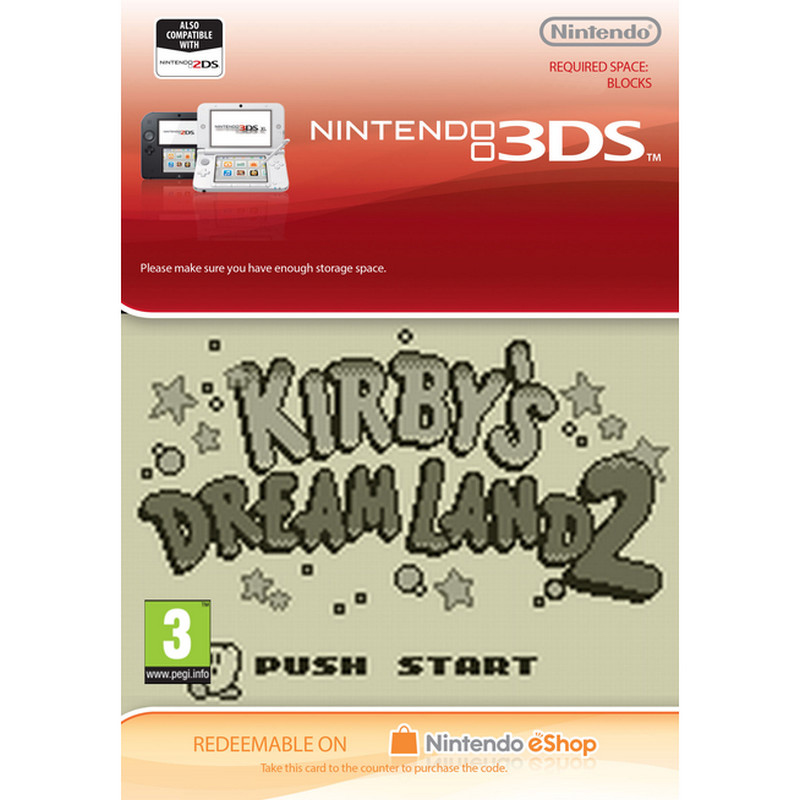 Kirby's Dream Land 2 VC Nintendo 3DS Nintendo eShop | PcComponentes.com