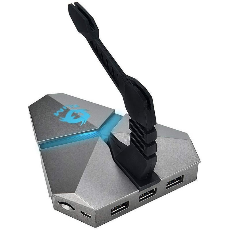 Klim Bungee Soporte Cable de Ratón + HUB USB 3.0 + Lector de Tarjetas ...