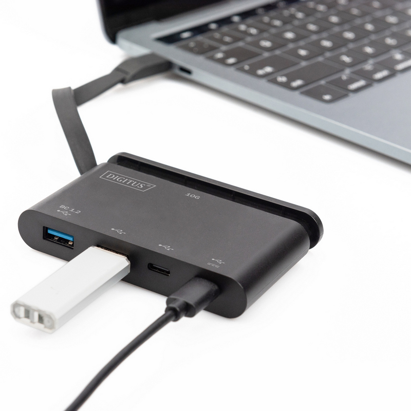 Digitus Hub USB-C 4x Puertos USB-C +2 USB 3.0 | PcComponentes.com
