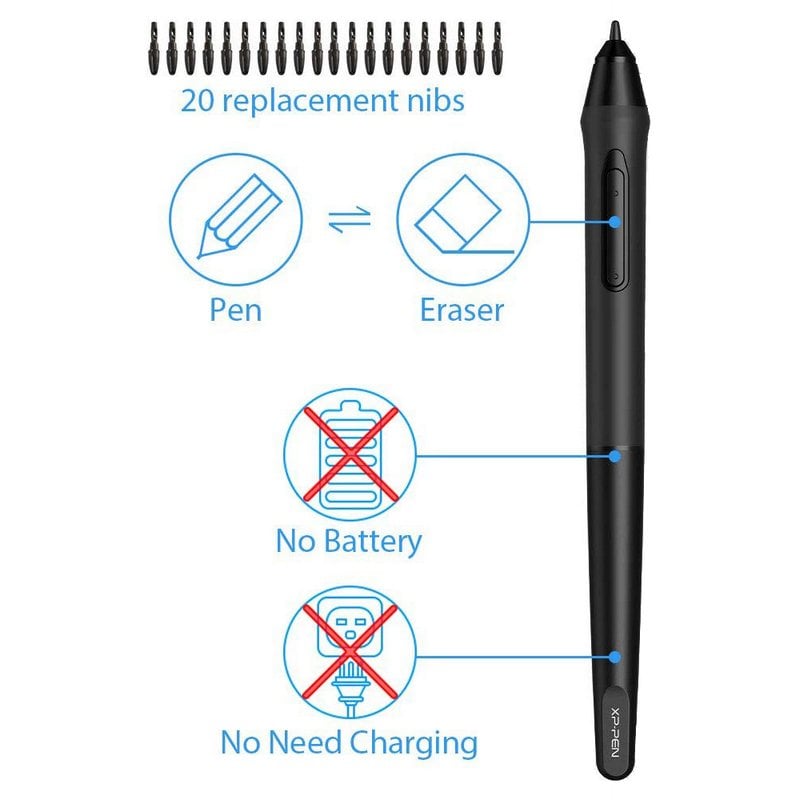 Tablette graphique numérisée XP-Pen G640s | PcComponentes.fr