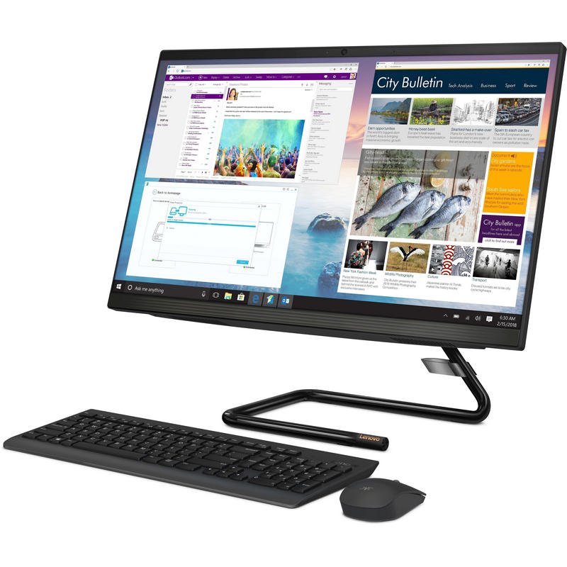 Lenovo IdeaCentre A340-24IWL Intel Core i3-8145U/8GB/256GB SSD/23.8 ...
