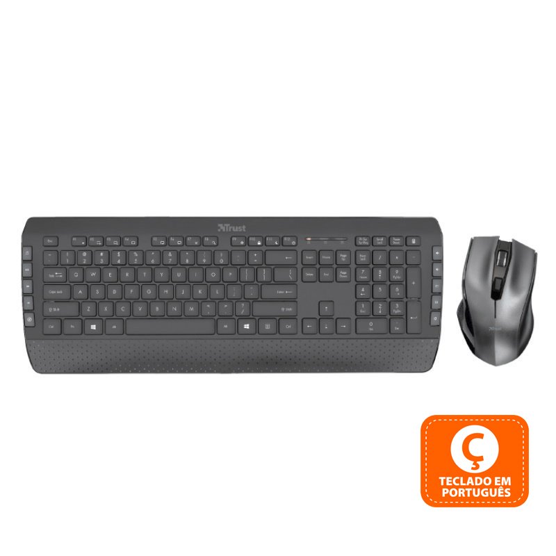 Opiniones - Trust Tecla-2 Wireless Teclado e Rato Sem Fios (PT ...