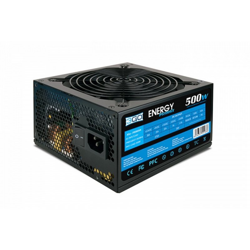 3Go Energy Series 500W PFC Pasivo | PcComponentes.com