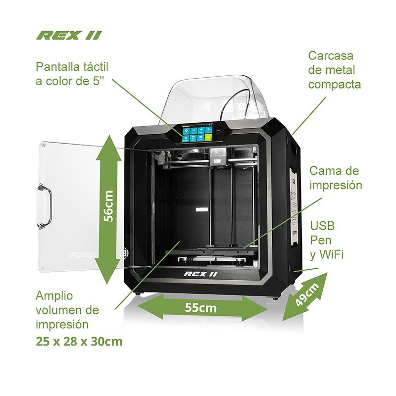 Bresser Rex II Impresora 3D | PcComponentes.com