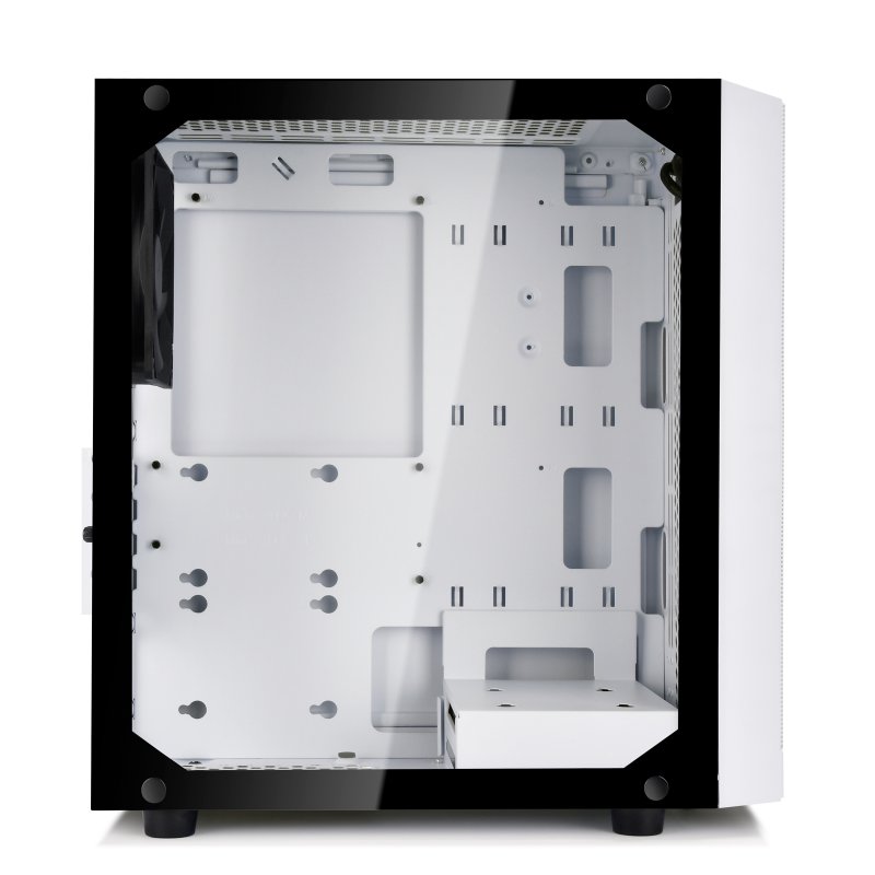 Silverstone PS15 Torre Micro ATX Cristal Templado Blanca ...