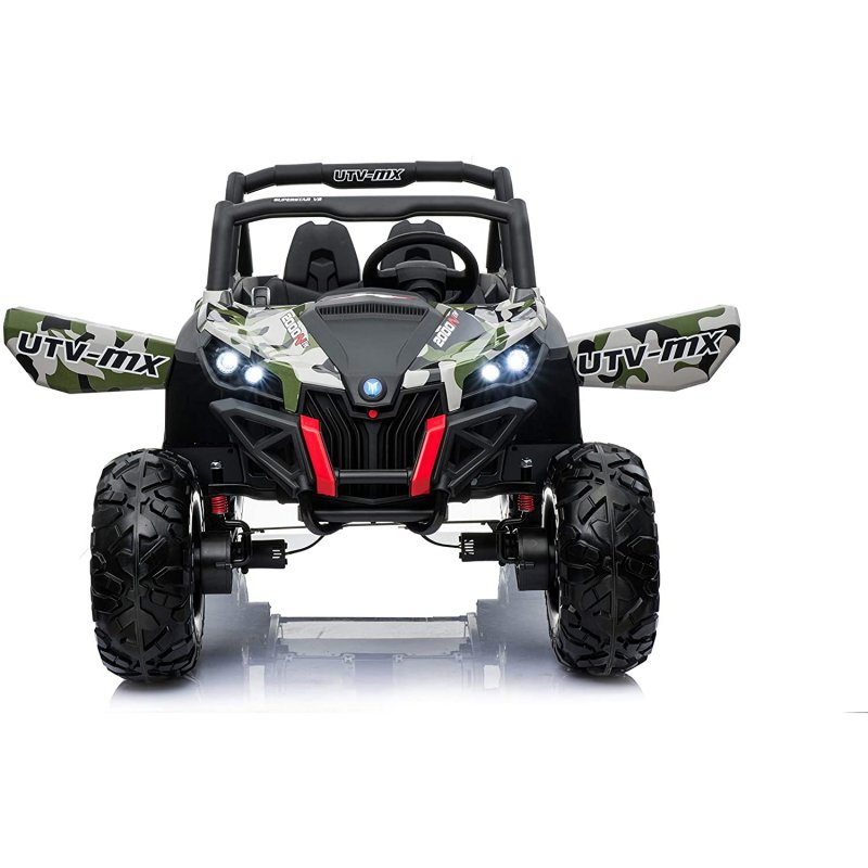 RuRunRunToys Quad Boogie 4x4 Coche Eléctrico 12V Camuflaje ...