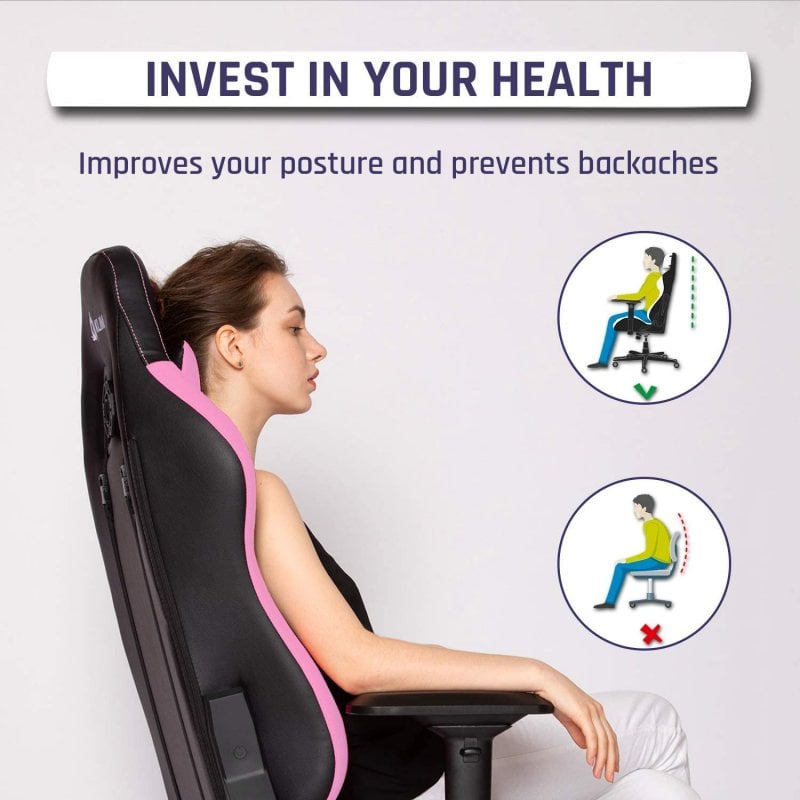 Klim eSports Silla Gaming Rosa | PcComponentes.com