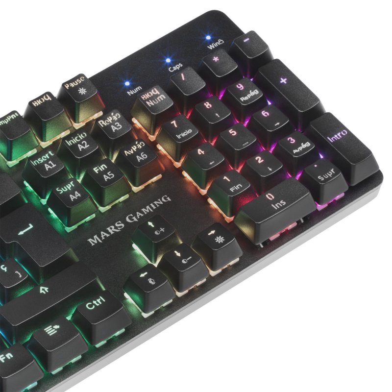 Mars Gaming MK5 Teclado Mecánico Gaming RGB Switch Marrón ...