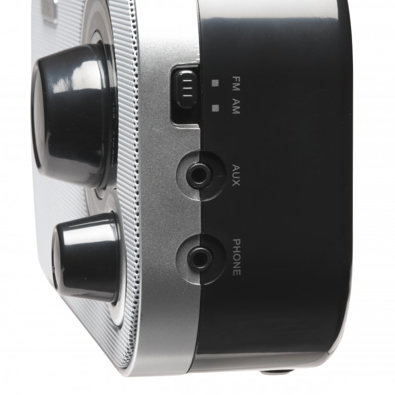 Denver TR-54 Radio Analógica AM/FM Blanca | PcComponentes.com