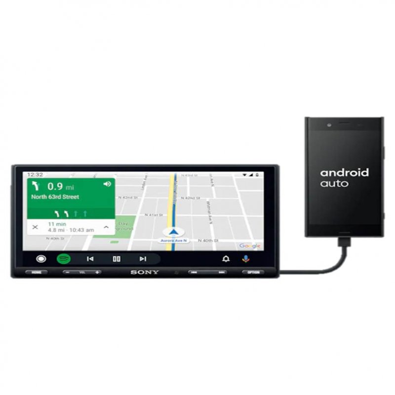 Sony XAV-AX5550D Autoradio Bluetooth Táctil 6.95" | PcComponentes.com