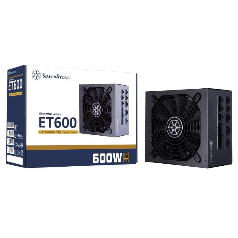 Silverstone ET600-MG 600W 80 Plus Gold Modular | PcComponentes.com
