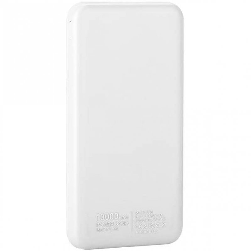 Muvit Powerbank 10000 mAh USB 2 Puertos 2A Blanca | PcComponentes.com