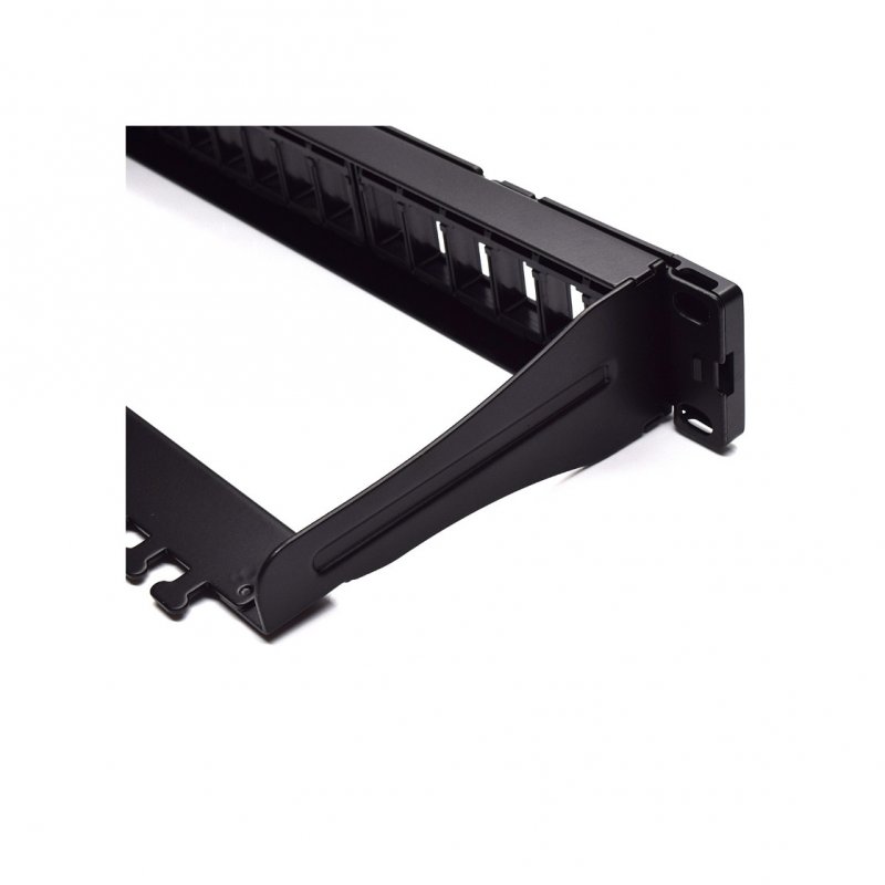 WP Painel de Ligação Branco Modular para 24 Módulos de Keystone UTP 1U ...