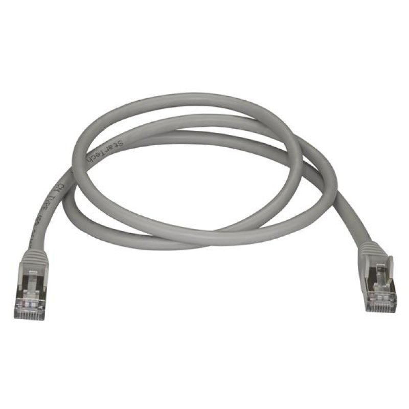 StarTech Cable de Red STP Snagless Cat 6A 1m Gris | PcComponentes.com