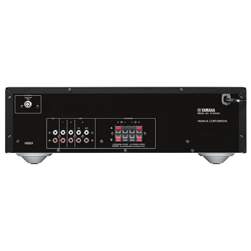 Yamaha R-S202D Receptor Hi-Fi Plata | PcComponentes.com