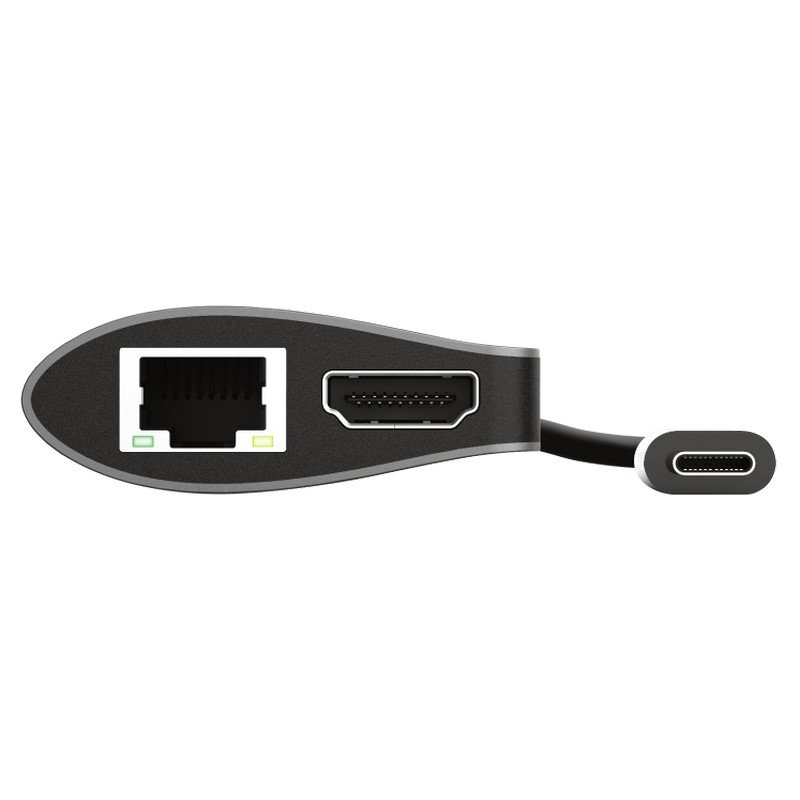 Trust Dalyx Hub 2xUSB/USB-C/HDMI/RJ-45 | PcComponentes.com