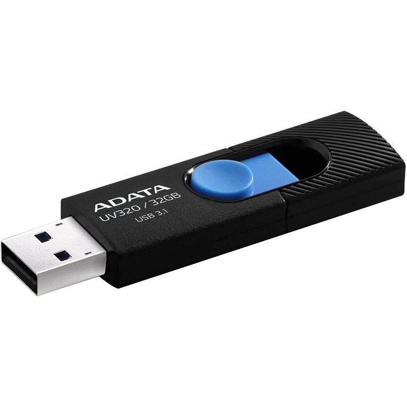 Adata UV320 32GB USB 3 1 Negro Azul PcComponentes Adata UV320 32GB USB 3 1 Negro Azul PcComponentes