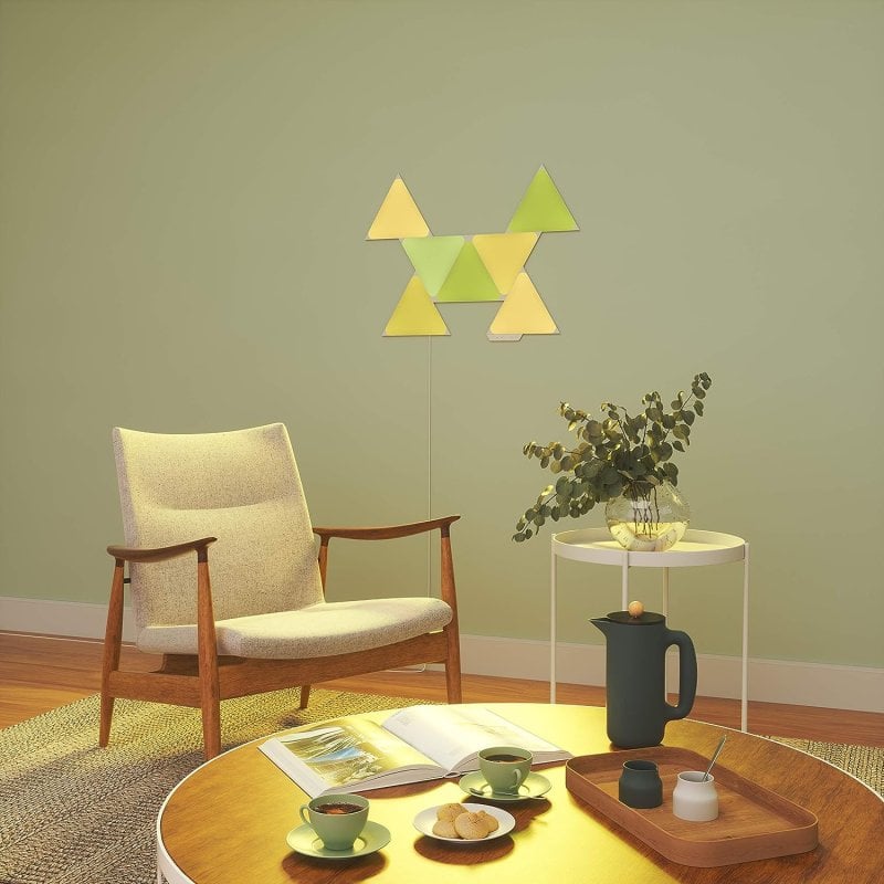 Nanoleaf Kit de 4 Panneaux LED Formes Triangle Wifi | PcComponentes.fr