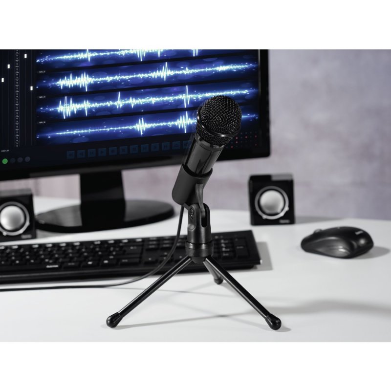 Hama MIC-P35 Micrófono PC Negro | PcComponentes.com