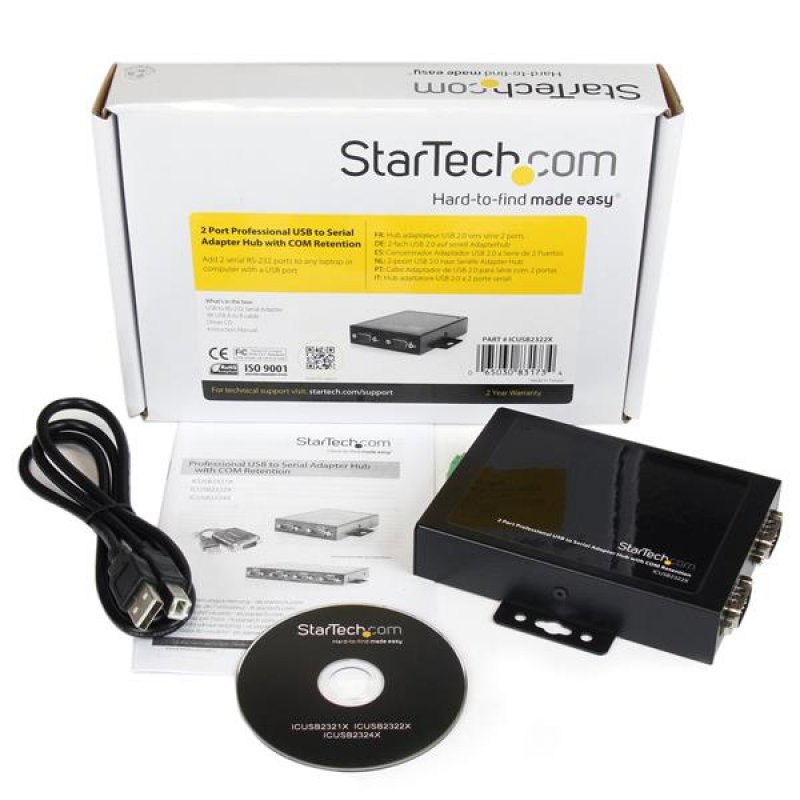 StarTech Hub de 2 Portas Serial para USB | PcComponentes.pt