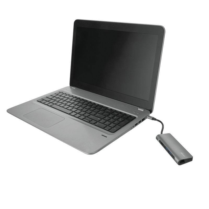 Trust Dalyx Adaptador Multipuerto 7 en 1 USB-C | PcComponentes.com