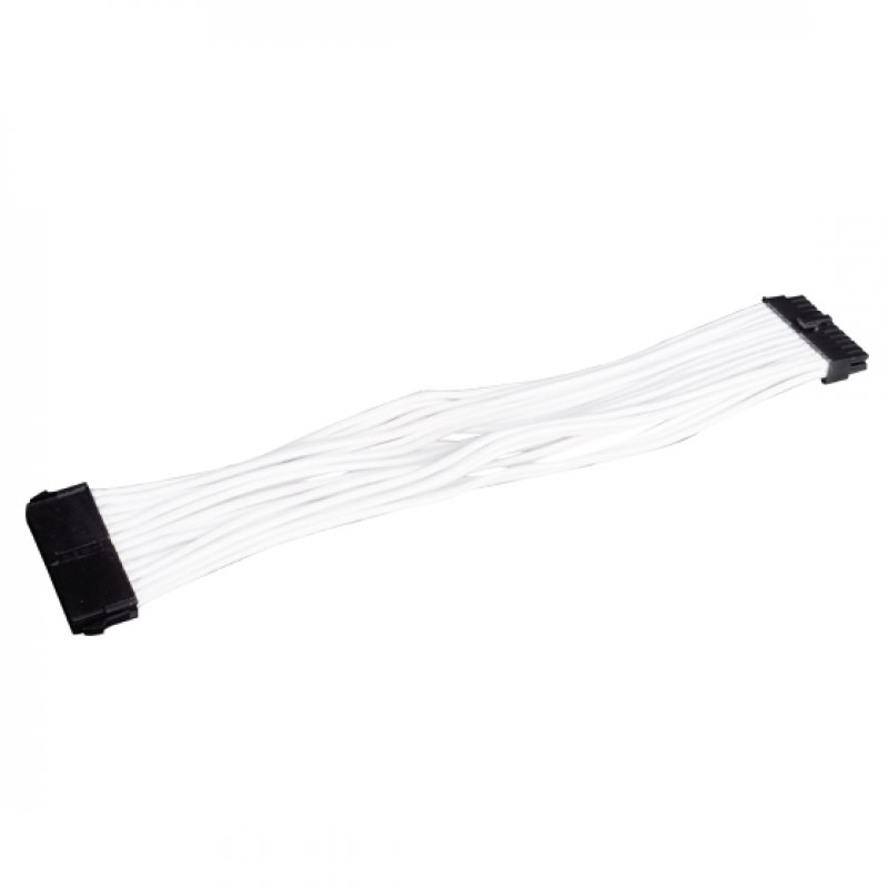 SilverStone PP07-MBW Cable Extensor de Alimentación 24 Pin Macho/Hembra ...