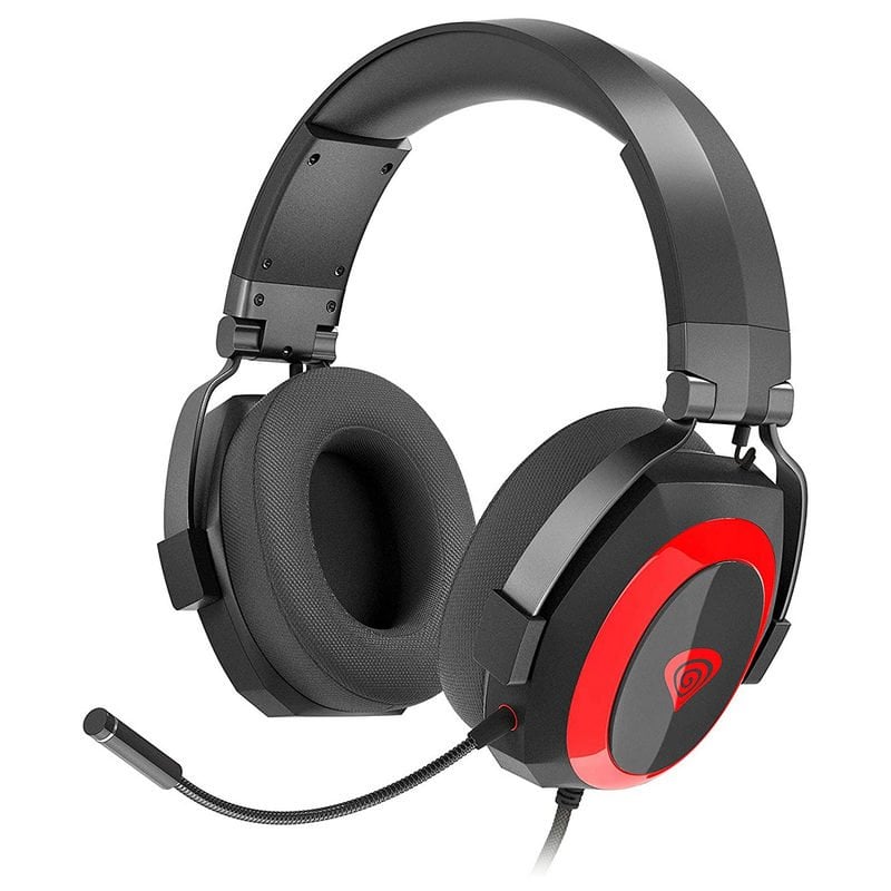 Genesis Argon 500 Headset Gaming Preto/Vermelho | PcComponentes.pt