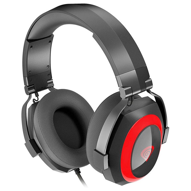 Genesis Argon 500 Headset Gaming Preto/Vermelho | PcComponentes.pt