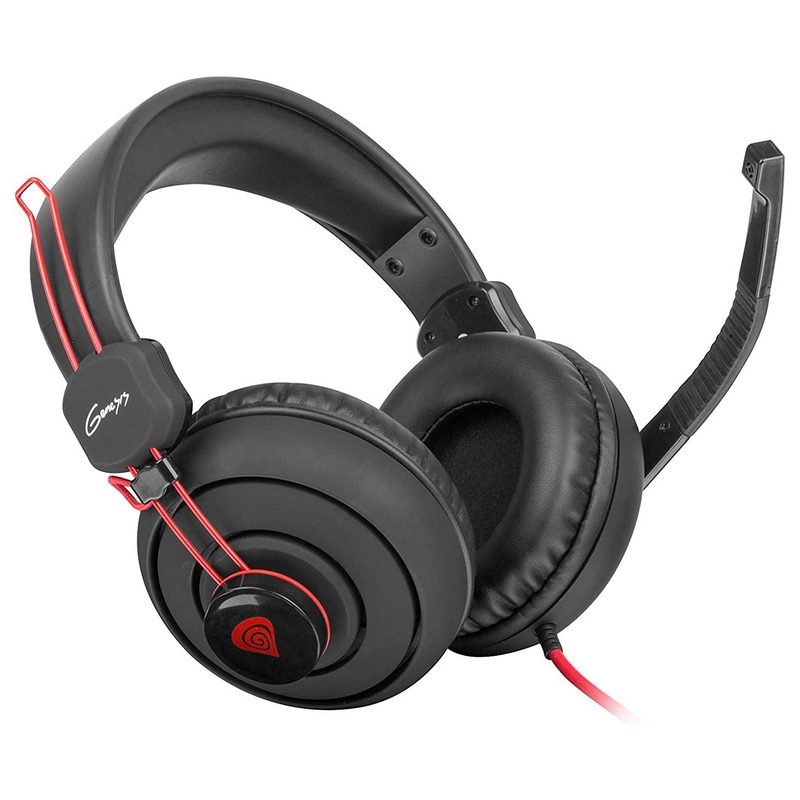 Genesis H70 Headset Gaming Preto/Vermelho | PcComponentes.pt