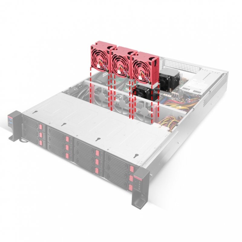 SilverStone SST-RM22-312 Chasis de Almacenamiento con Montura en Rack ...