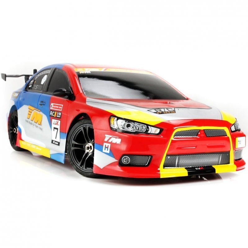 Team Magic E4D MF Coche Eléctrico Drift 1/10 4X4 EVX Rojo/Azul ...