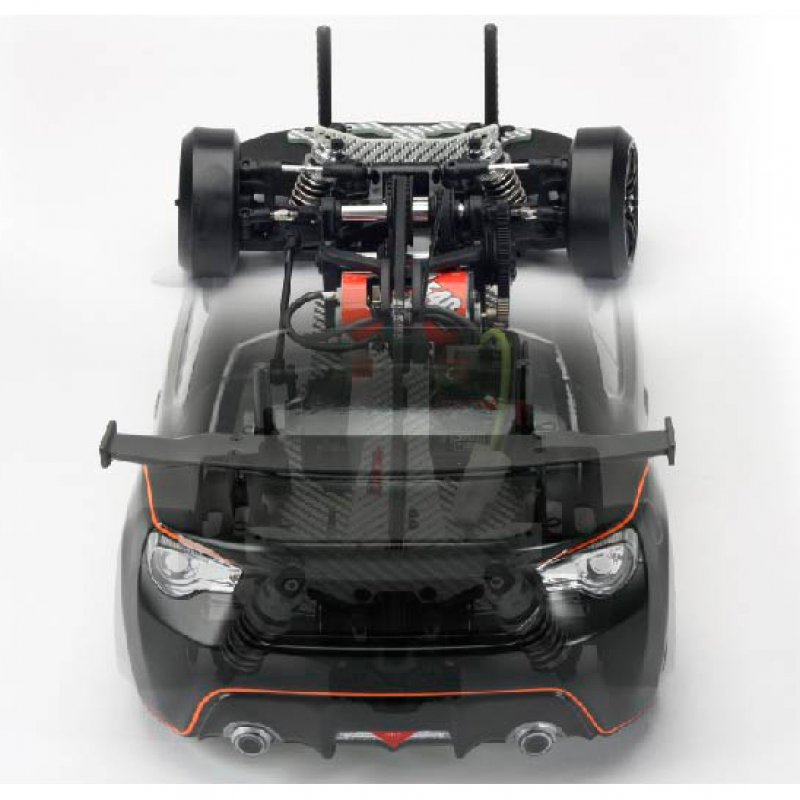 Team Magic E4D MF Coche Eléctrico Drift 1/10 4X4 EVX Rojo/Azul ...