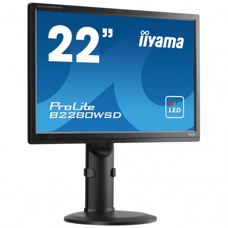 iiyama ProLite B2280WSD-B1 LED 22" LED WSXGA+ | PcComponentes.com