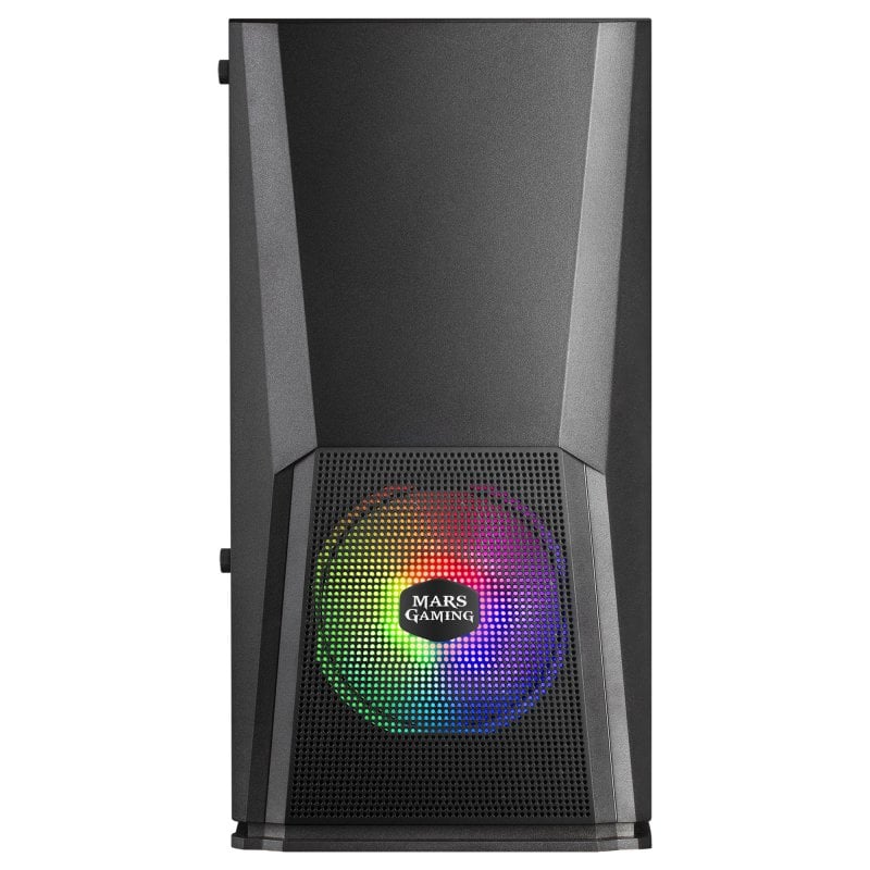 Mars Gaming MCONE RGB con Ventana USB 3.0 Negra | PcComponentes.com