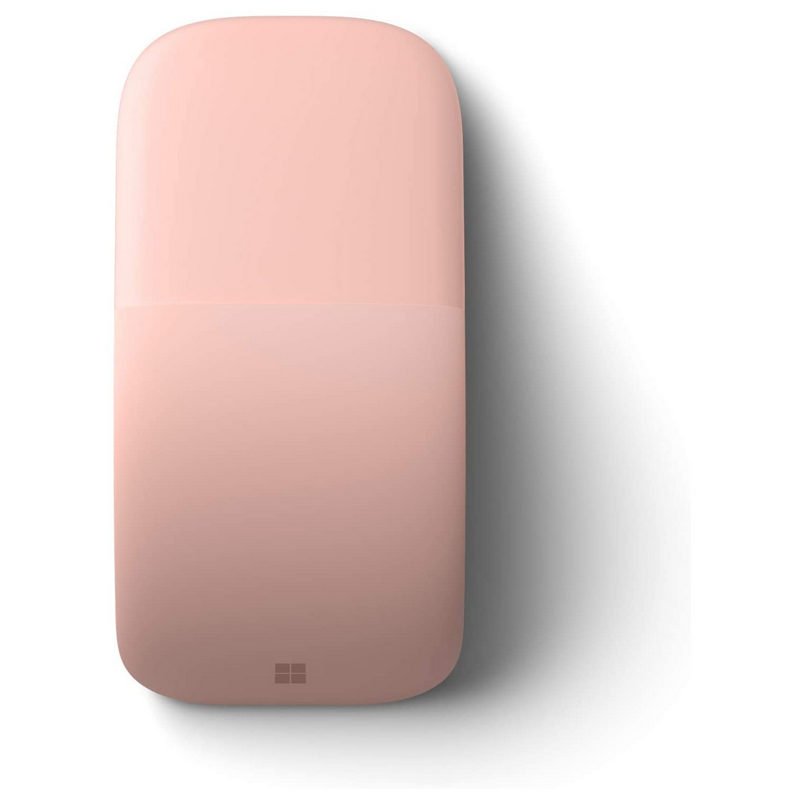 Microsoft Arc Mouse Ratón Óptico Inalámbrico Bluetooth Rosa Claro ...