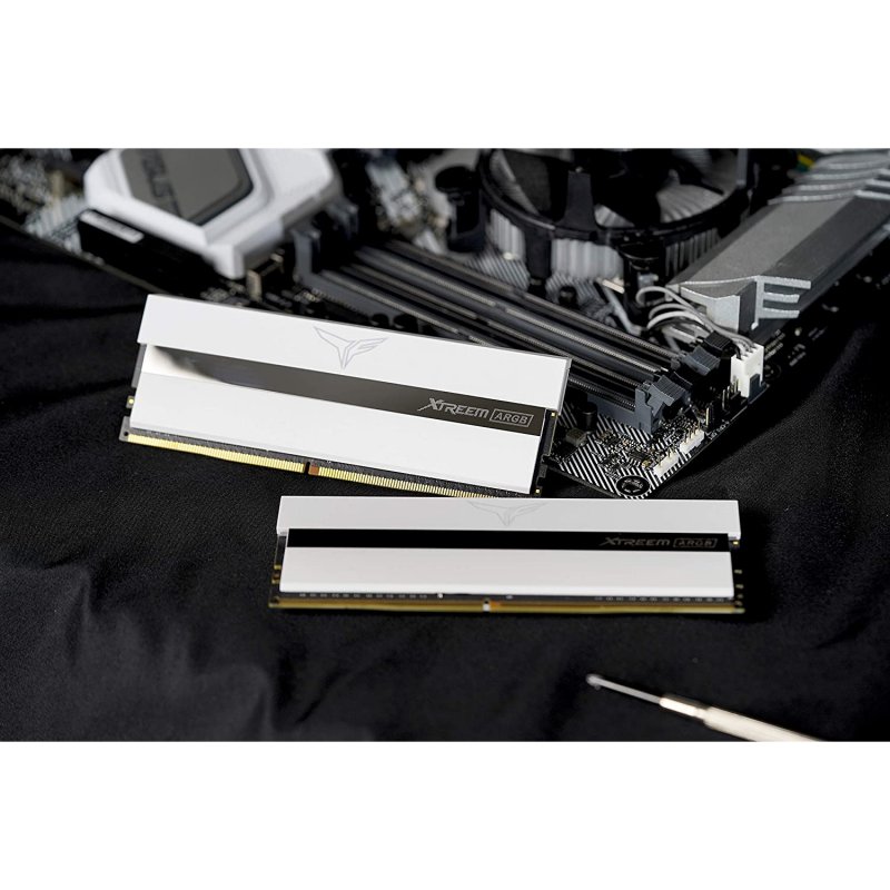 Team Group Xtreem ARGB DDR4 3200MHz PC4-25600 64GB 2x32GB CL16 Blanco ...