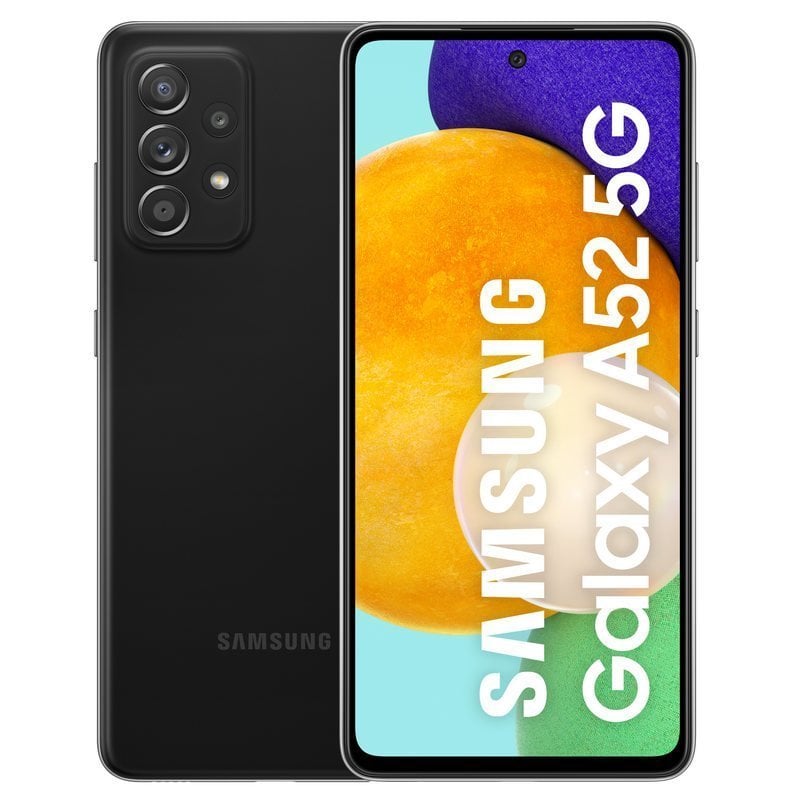 Samsung Pack Galaxy A52 5G 128Gb Negro Libre + Galaxy Fit 2 Negra ...