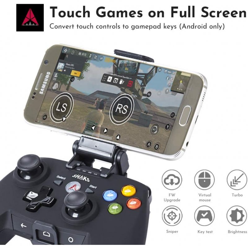 Shaks S2i Mando Bluetooth Multiplataforma Negro | PcComponentes.com